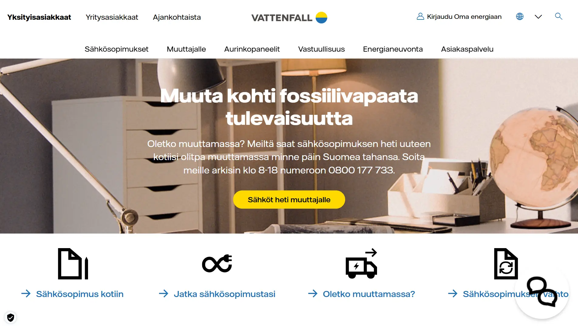 Vattenfall kokemuksia ja arvostelut 2026